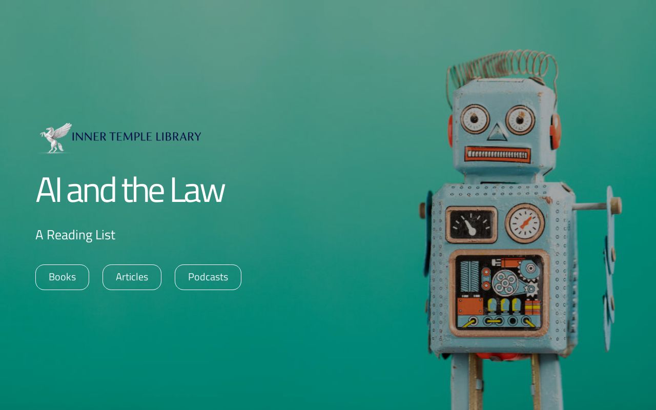 AI and the Law